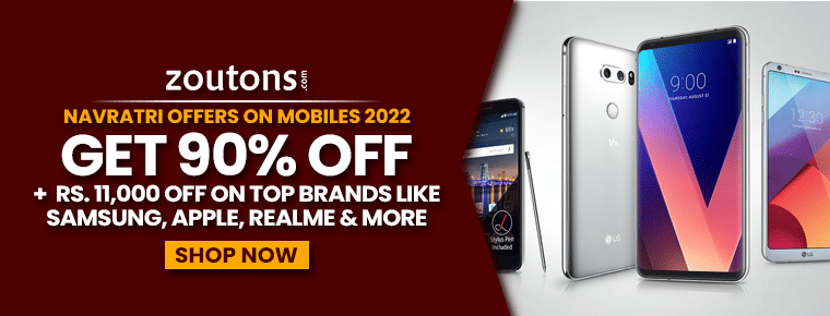 Navratri Offers On Mobiles (September 2022): Get 90% + Rs. 11,000 Off ...