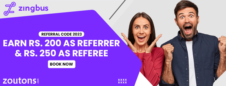 Zingbus Coupon Codes & Offers: Flat 50% OFF September 2023