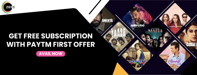 Zee5 Subscription Free Offer (January 2024) | Stream Latest Movies & TV ...