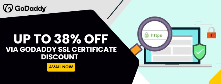GoDaddy SSL Renewal Coupons | September 2023 | Get SSL Certificates At ...