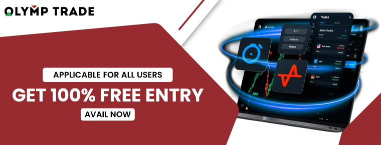 Olymp Trade Promo Code |Trade For Free & Earn Bonus