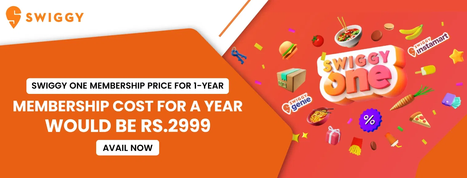 Swiggy One Membership Coupon | Get Your Food Delivery & Dineout ...
