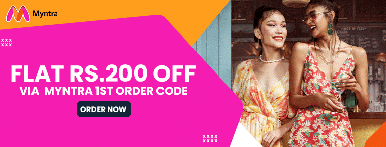 Myntra First Order Coupon | July 2023 | Unlock Rs.200 Off + Free ...