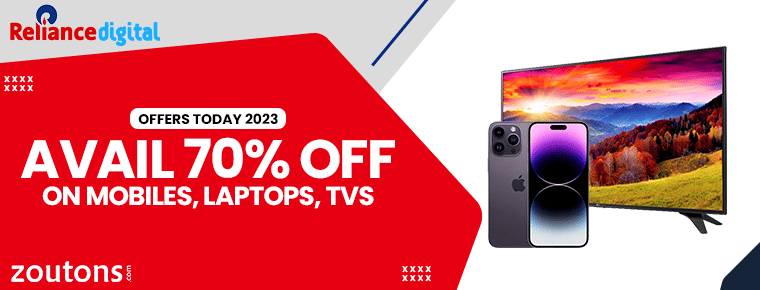 Reliance Digital Coupon Codes: Up To 80% Off Promo Codes January 2024