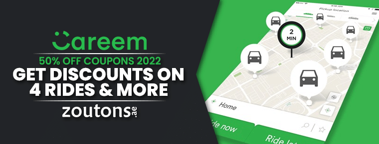 Careem Voucher & Codes | First ride on 50% off | November 2022