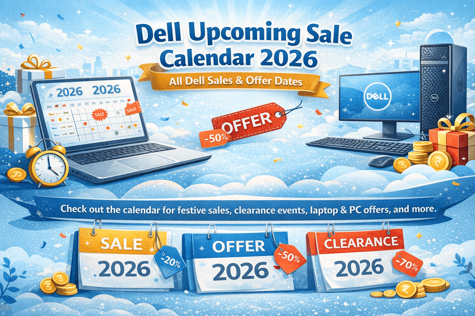 Dell Upcoming Sale Calendar 2026: All Dell Sales & Offer Dates