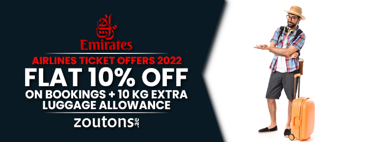 Emirates Promo Codes Gives Flat Extra 10% Off On Flight Bookings ...
