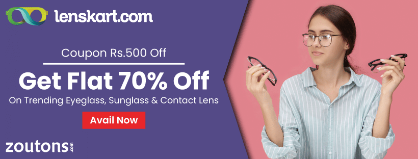 Lenskart Coupons & Offers: Flat Rs.1000 Off | September 2022