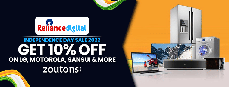 Reliance Digital Coupon Code & Offers: Get 80% Off August 2022