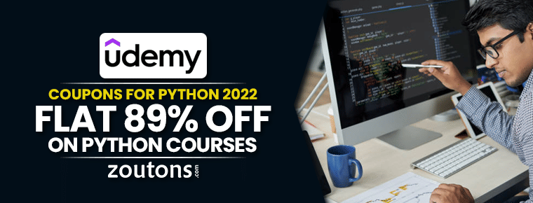 Udemy Coupons For Python (November 2022): Avail Flat 89% Off On Python ...