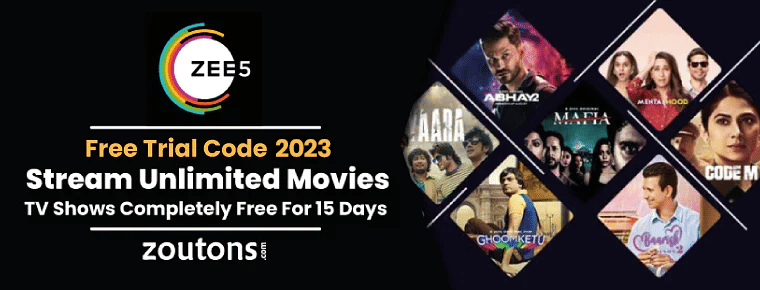 Zee5 Coupons & Promo Codes: Flat 50% Off Zee5 Promo Code February 2023