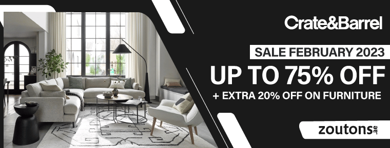 Crate and Barrel Coupons, Offers & Discounts:Up to 75%+Extra 15% Off ...