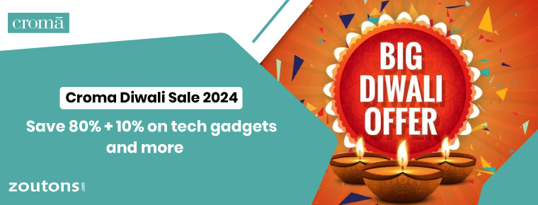 Croma Coupon Codes: Up to 85% Off January 2026