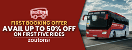 Redbus First Booking Offer February 2022 Avail Up To 50 Off On 