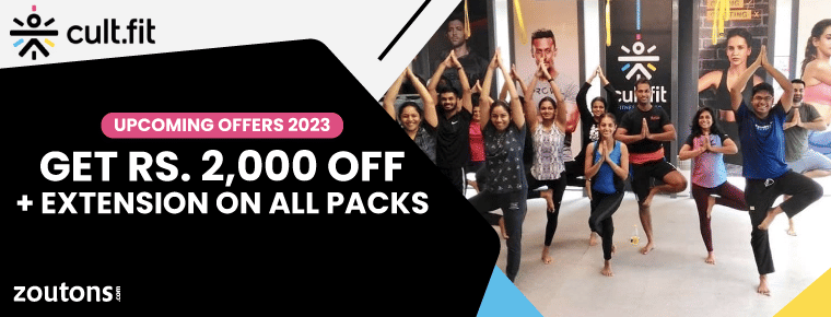 Cult.fit Offers, Coupons & Membership Offers: Up to 60% Off | November 2023