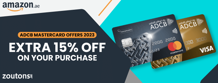 Amazon ADCB Mastercard Offers | November 2023 | Get Extra 15% Off On ...