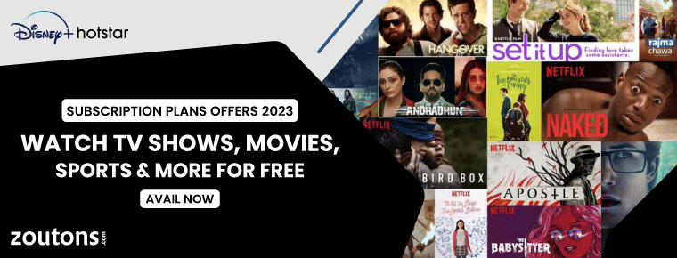 Hotstar Subscription Offers: 60% Off Coupon Code December 2023