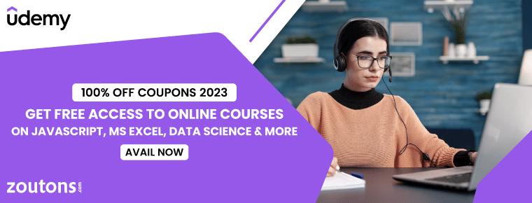 Udemy 100% Off Coupons (November 2023) | Get Free Access To Online ...
