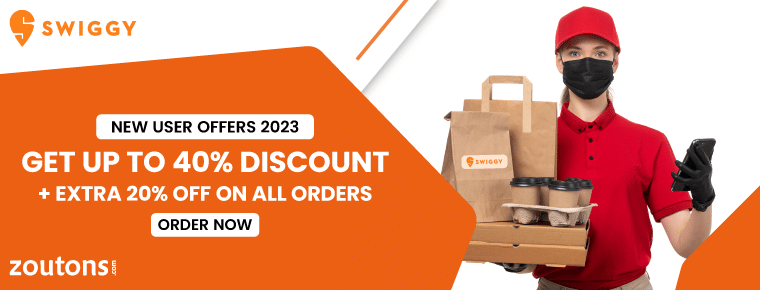 Swiggy Coupons & Coupon Codes: Flat 40% Off + Free Delivery Codes ...