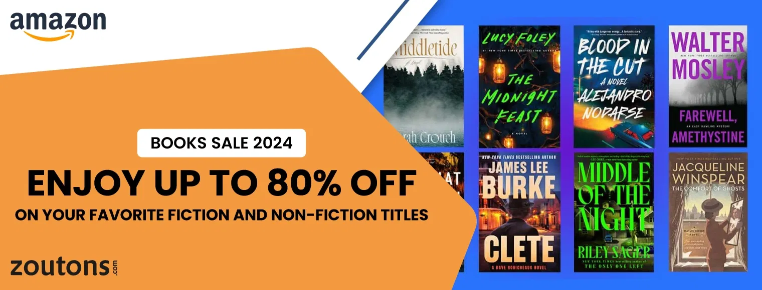 Amazon Books Sale | Enjoy Up To 80% Off on Your Favorite Fiction and ...