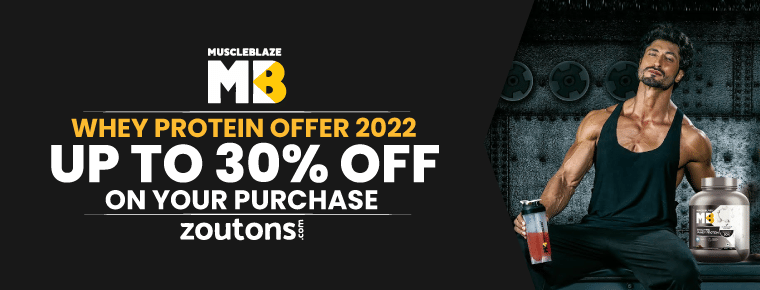 MuscleBlaze Coupons & Offers: Up To 70% Off Coupon Codes August 2022