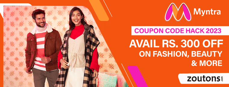 Myntra Coupon Code Hack (November 2023): Get 80% Off On Fashion, Beauty ...