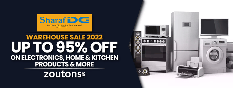 Sharaf DG Warehouse Sale (October 2022): Get Up To 70% Off On ...