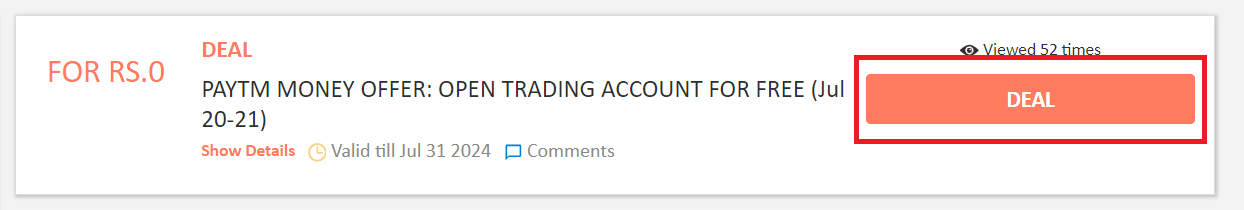 Paytm Money Coupon Codes: Zero Platfrom Fee December 2025