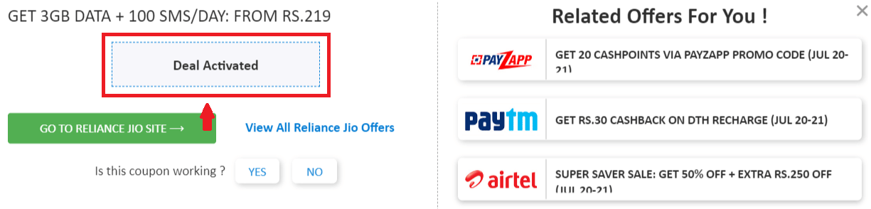 Jio Recharge Offers & Coupons: Up to 100% Cashback December 2025