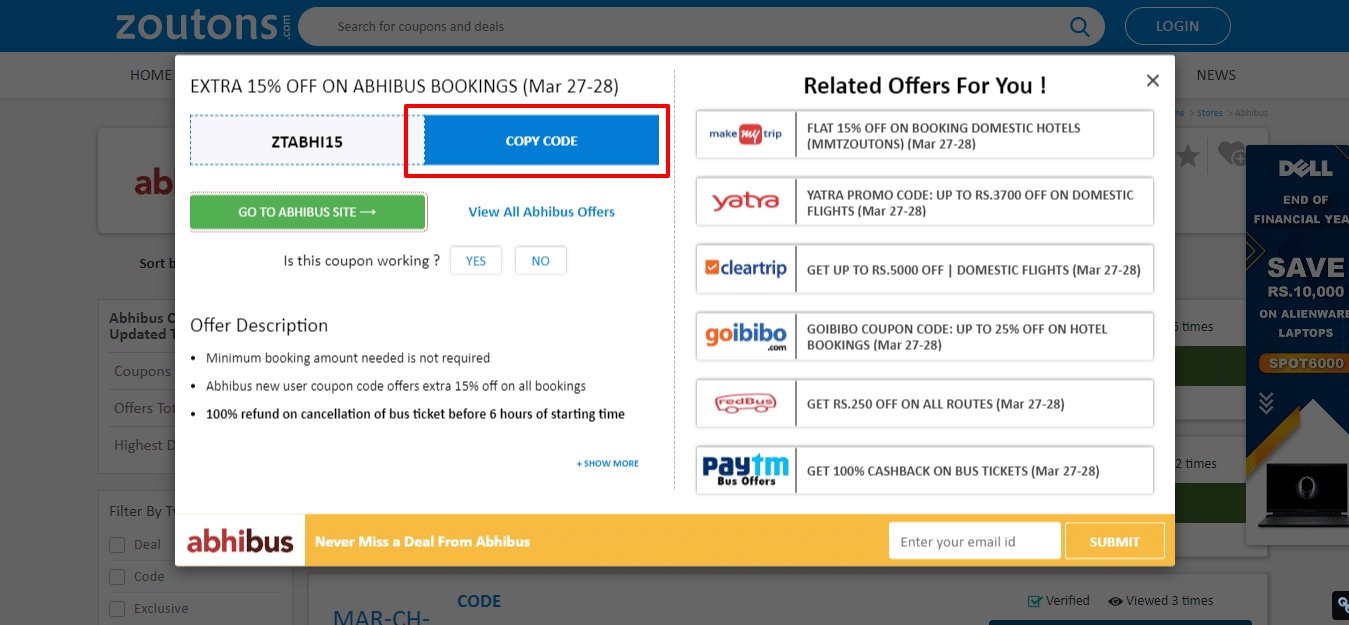 Abhibus Coupons & Offers: Up To 50% Off Bus Ticket Bookings Sept 2023