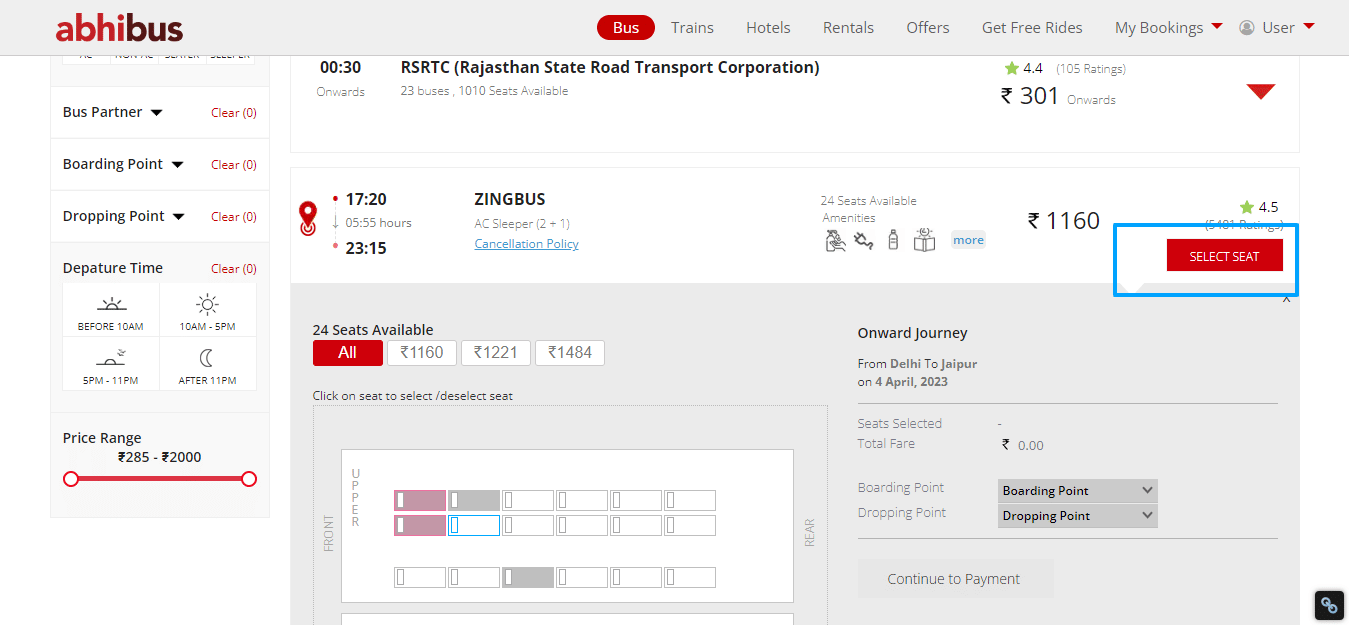Abhibus Coupons & Offers: Up To Rs.500 Off January 2026