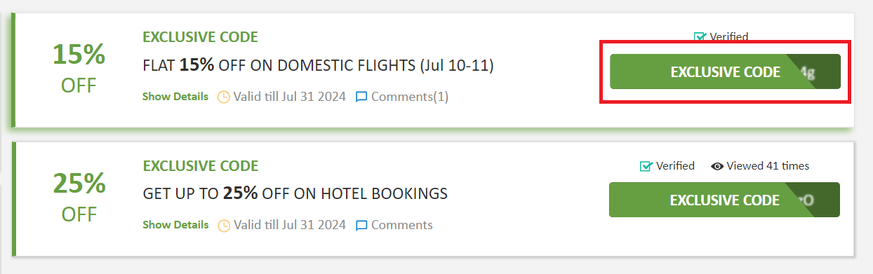 Goibibo Coupons & Offers: Up to 50% Off January 2026