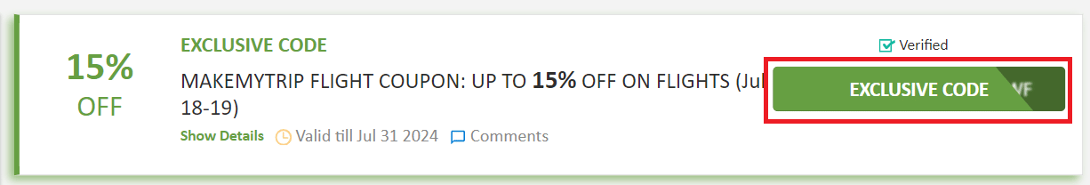 MakeMyTrip Flight Coupon Codes: Rs.3000 off December 2025