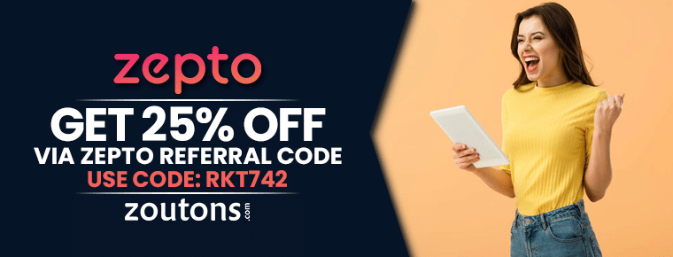 Zepto Coupon Codes & Offers: Sign Up & Get 25% Off Promo Codes November ...