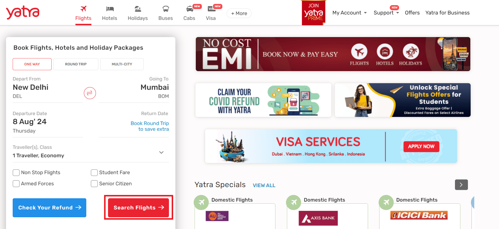 Yatra Promo Codes & Offers: Up to 30% Off December 2025