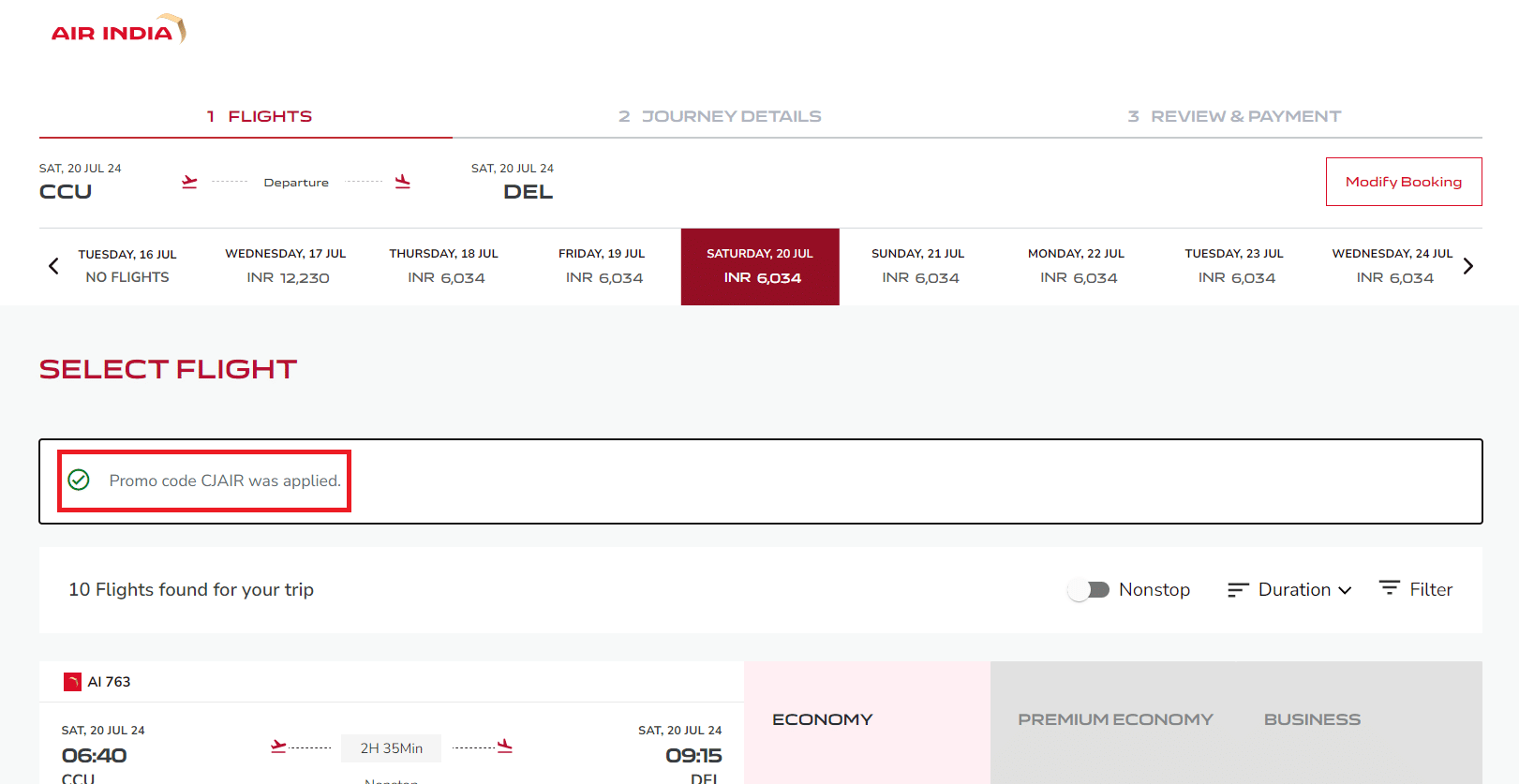 Air India Coupon Codes: Up To 70% Off December 2025