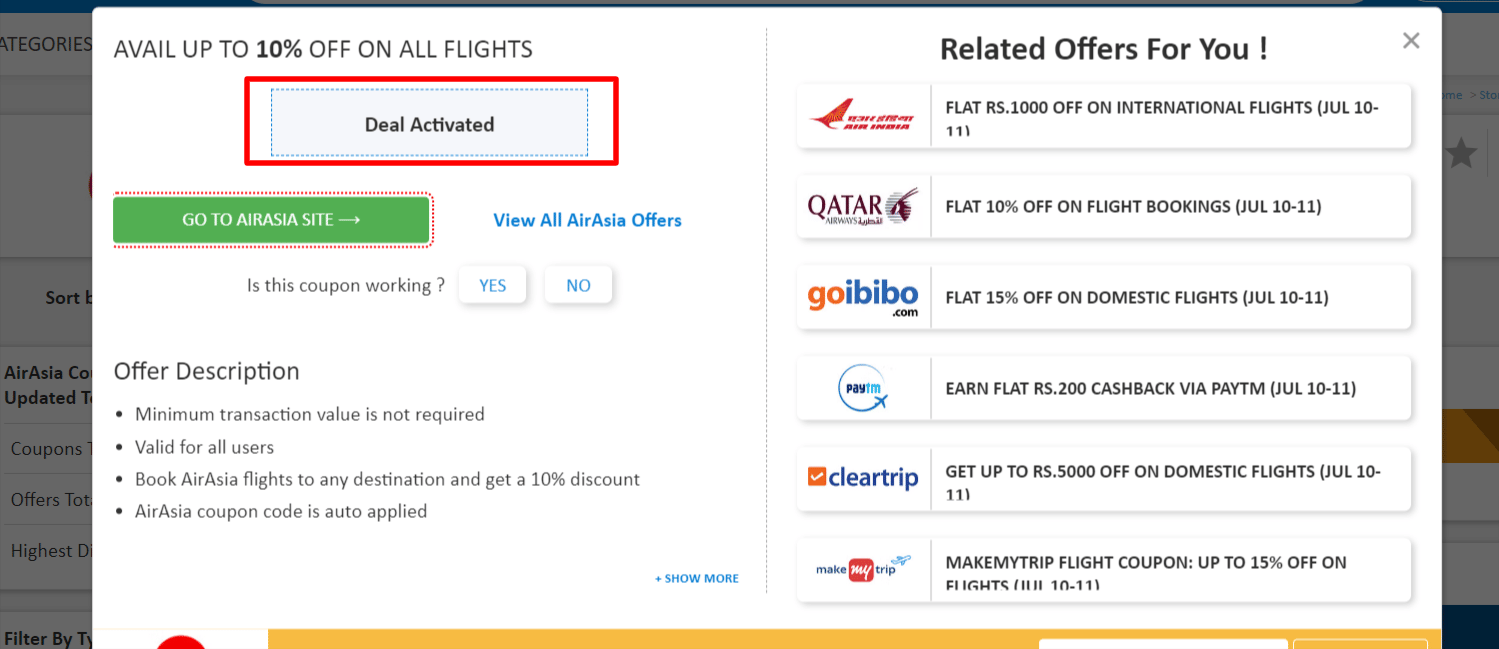 AirAsia Coupon Codes: Up to 40% off on Flights December 2025