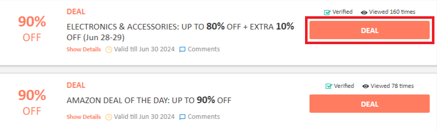 Amazon Coupons & Promo Codes – Up to 75% OFF | October 2025