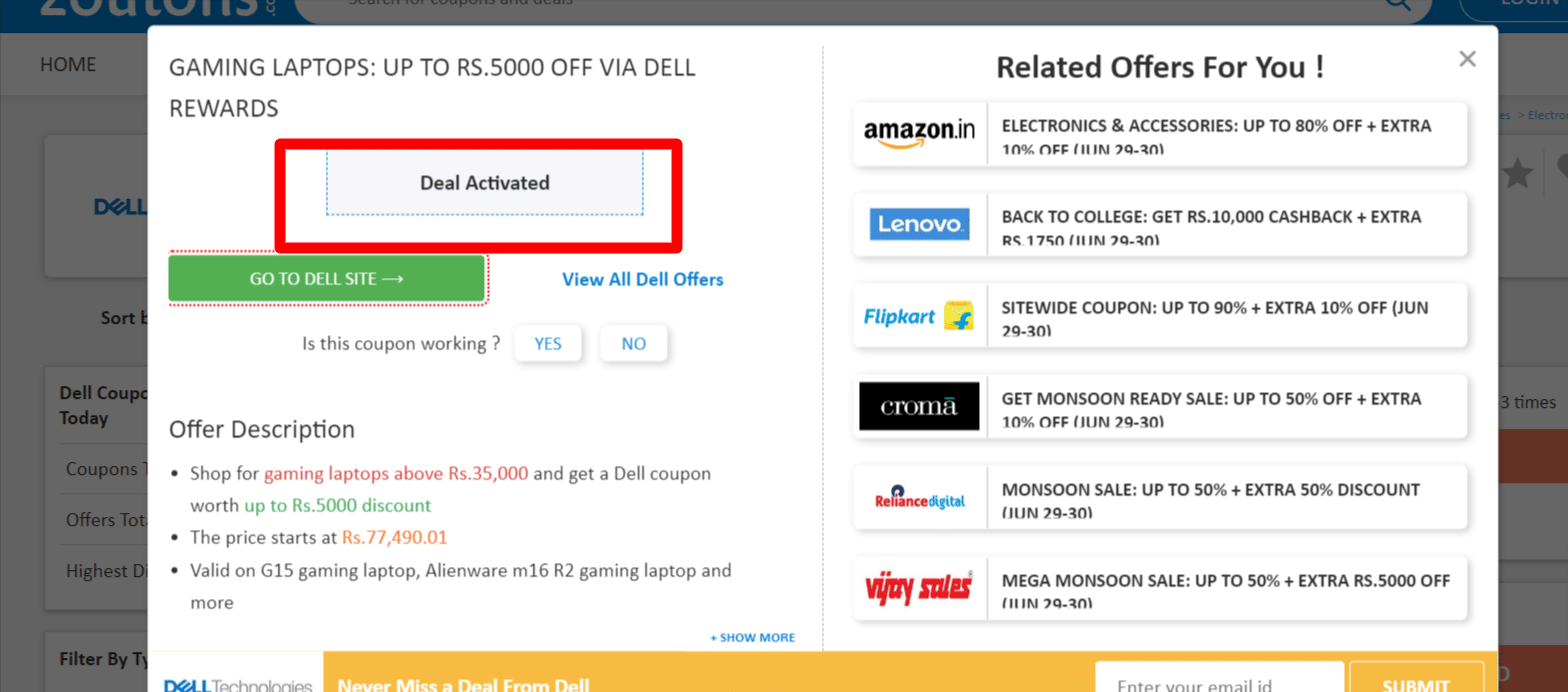 Dell Coupon Codes & Offers: Up to 60% Off December 2025