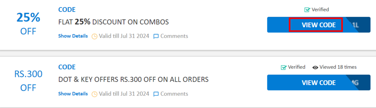 Dot and Key Coupon Codes: Up to 30% Off December 2025