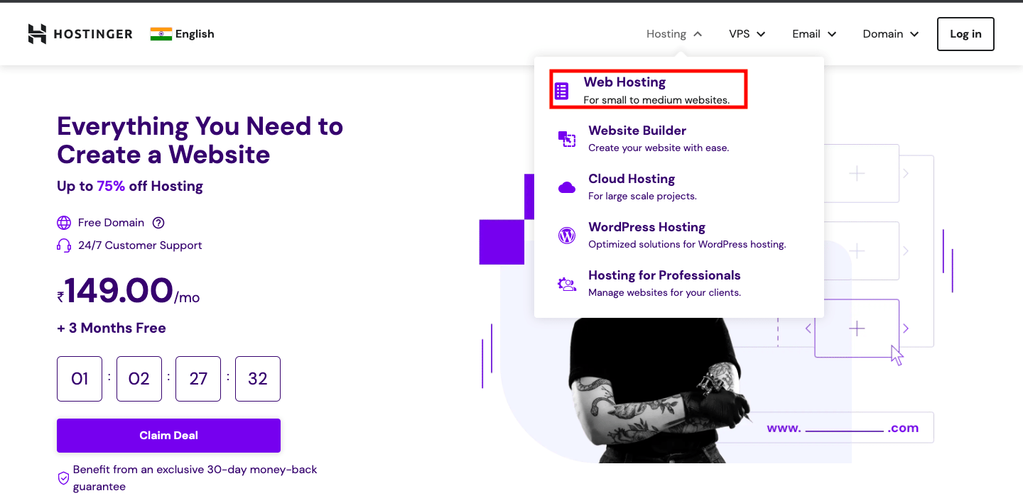 Hostinger Coupon Codes: Upto 77% + Extra 7% OFF December 2025