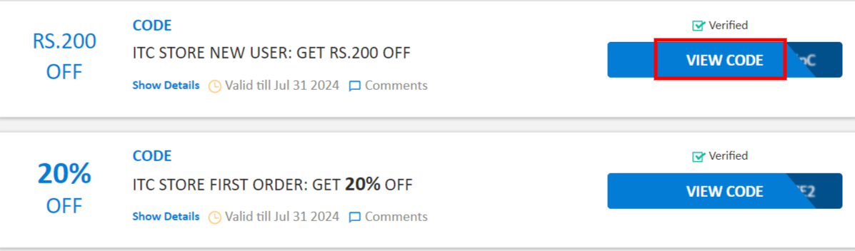 ITC Store Coupons & Promo Codes: Get 20% Off November 2025