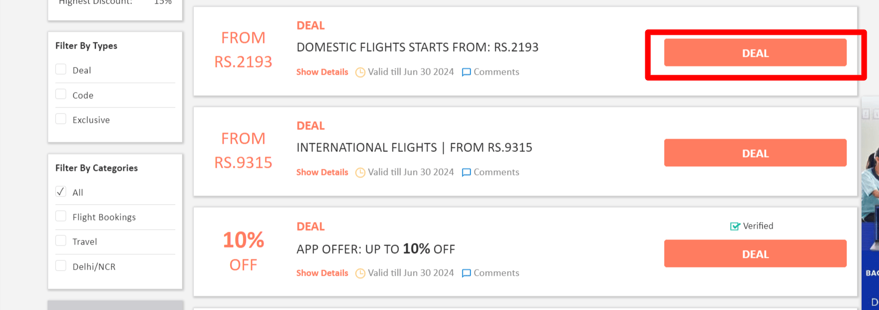 IndiGo Coupon Codes & Offers: Up to 15% off December 2025