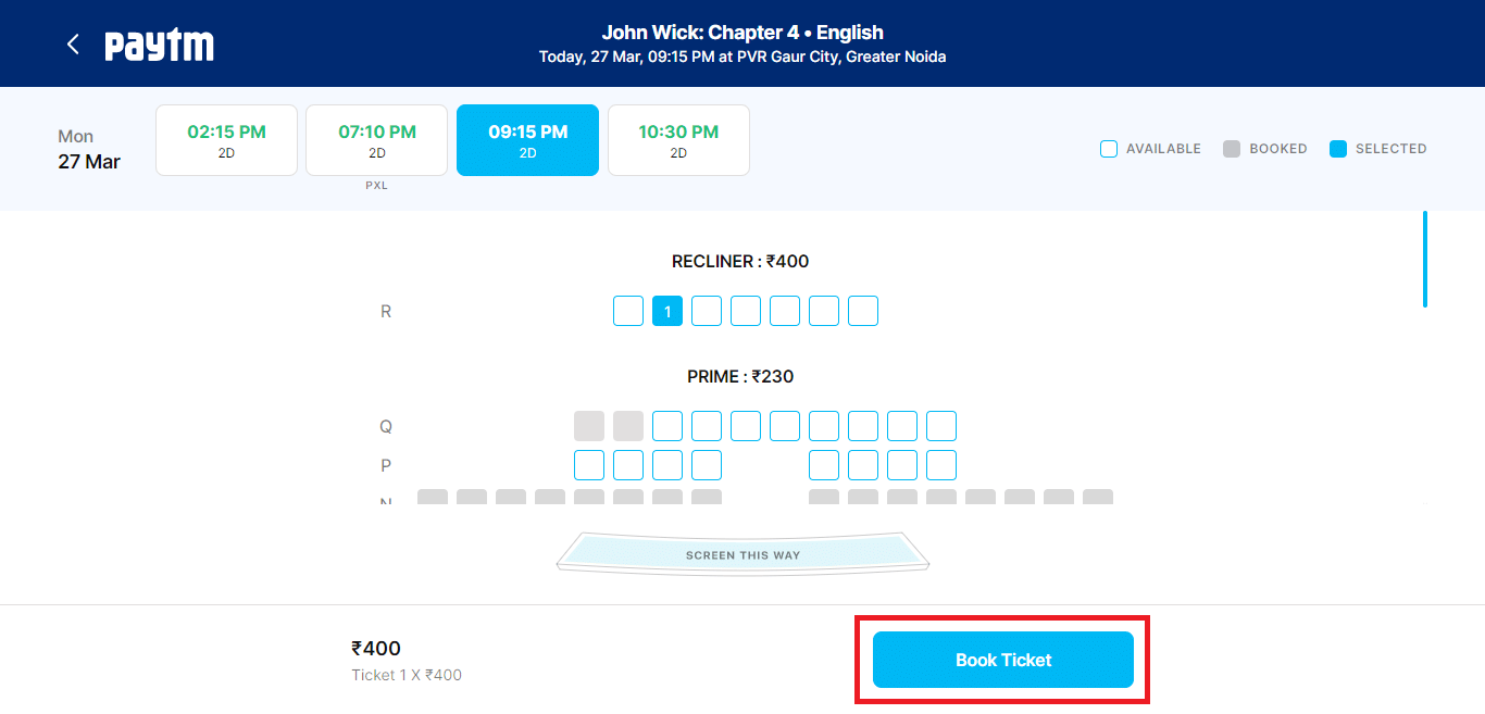 Paytm Movies Coupons & Offers: Get 50% Off Promo Codes December 2025