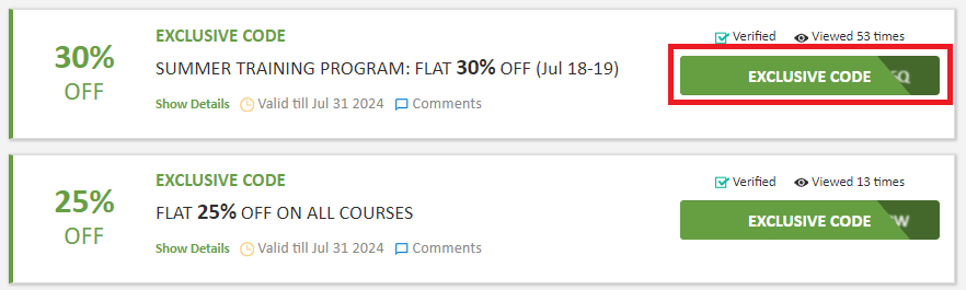 GeeksforGeeks Coupons: Up to 57% Discount November 2025