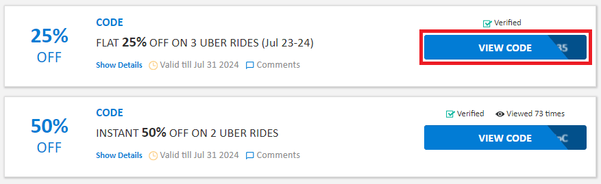 Uber Promo Codes & Coupons: Up to 50% Off + Free Rides December 2025