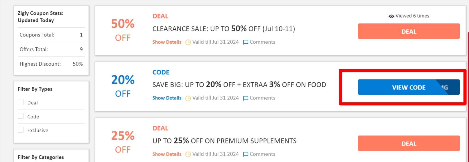 Zigly Coupon Codes & Offers: Up to 50% Off September 2025