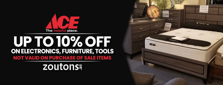 Ace Promo Codes & Discount Codes February 2024 | 85% Off UAE Coupons