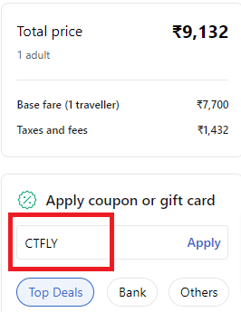 Cleartrip Coupon Codes & Offers: Up to 25% Off January 2026