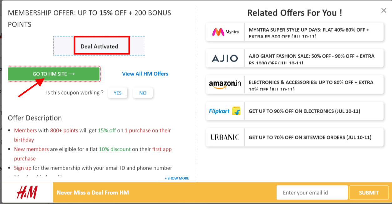 H&M India Promo Codes: Up To 70% Off December 2025